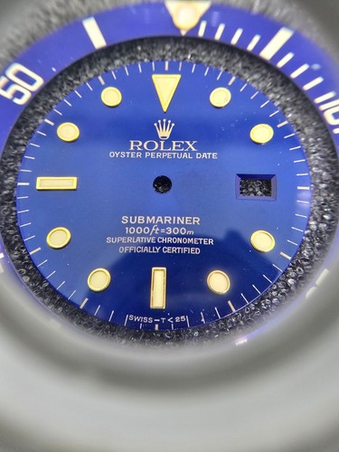 Authentic Vintage Rolex Blue Submariner 16613 16803 Dial | eBay