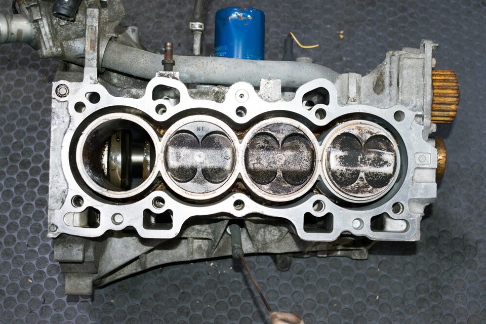 JDM Honda B16A 1.6L 4 Cylinder Short Block MISSING PISTON | Genuine OEM ...