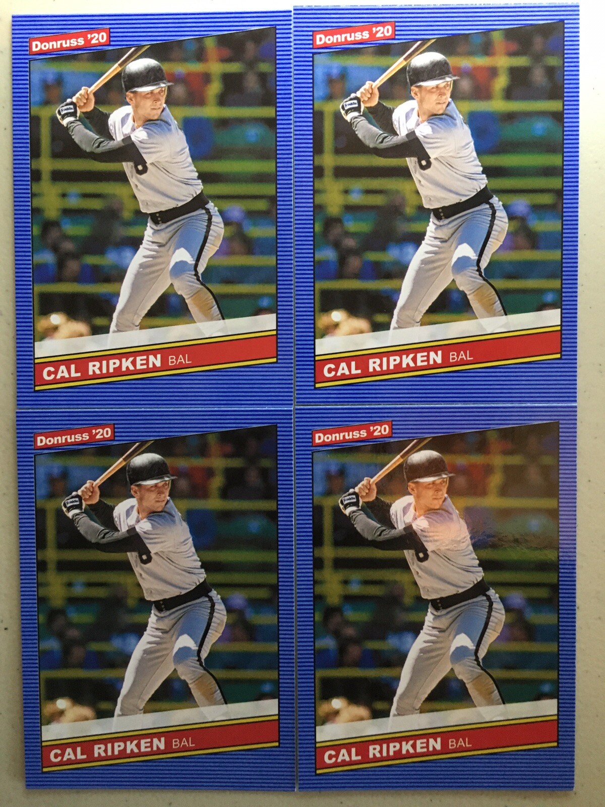 Lot Of (50) 🚨2020 Donruss Photo Variation Cal Ripken Jr #224 1986 ...