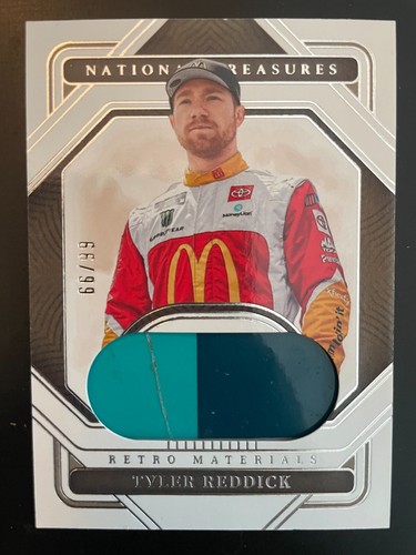 2023 Panini National Treasures Nascar Tyler Reddick Sheet Metal Relic ...