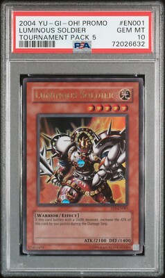 Yugioh PSA 10 2004 Luminous Soldier TP5-EN001 Ultra Rare #632 | eBay