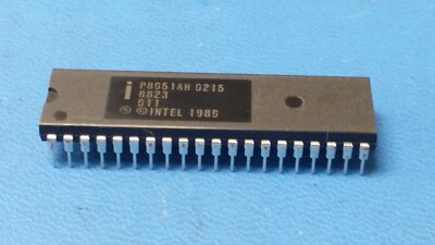 (1 PC) P8051AH/0215 INTEL Microcontroller 8-Bit MROM 8051 CPU 12MHz ...