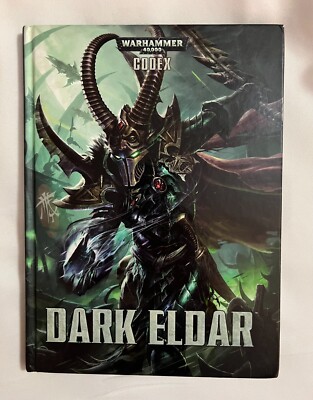 Warhammer 40K Codex Dark Eldar HC 2014 | eBay