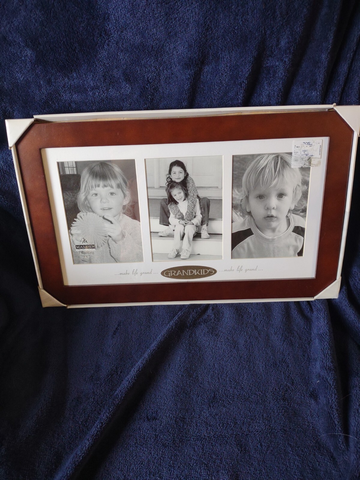 Malden International Designs Picture Frame 3 Opening 5 By 7 Grandkids ...