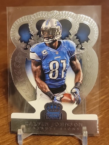 2014 Panini Crown Royale - #7 Calvin Johnson for sale online | eBay