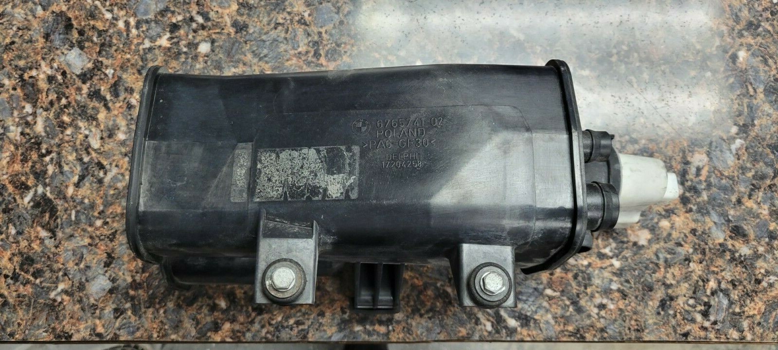 BMW CARBON CANISTER WITH DMTL PUMP 16 13 7163596/16 13 7193479 | eBay