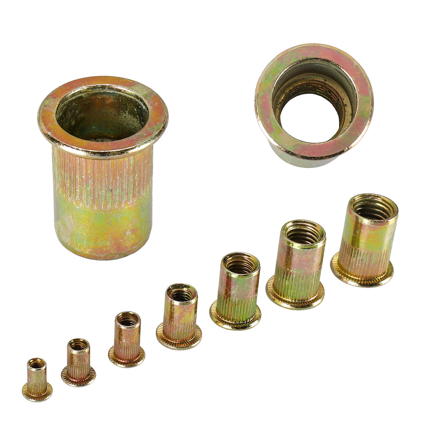 300X Mixed Rivnuts Blind Set Rivet Nuts Kit Threaded Nuts Anti ...