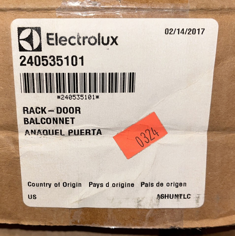 Door Rack White Compatible w/ Frigidaire Refrigerator AP3214801 ...