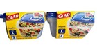 (2) 3 Pack Sets Of Glad Lock 64 oz Clear Food Storage Container Large ...