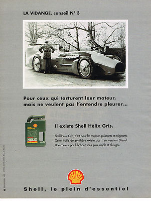 PUBLICITE ADVERTISING 114 1995 SHELL huile HELIX GRIS | eBay