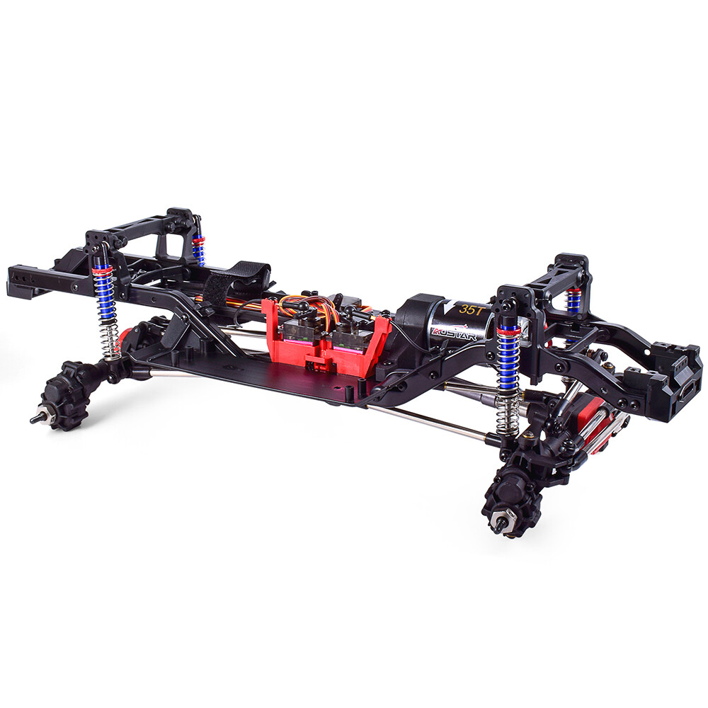AUSTARHOBBY RC 313mm 2-Speed Transmission Chassis Frame for Traxxas 1/ ...