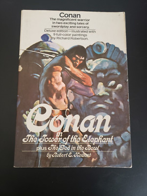 Conan The Tower Of The Elephant Howard Paperback 1978 Illustrated ...
