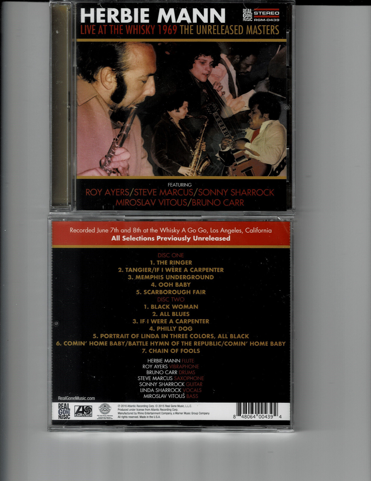 HERBIE MANN - LIVE 1969 (2CD) NEW**12 TRACKS**AYERS*MARCUS*SHARROCK*CARR*VITOUS 848064004394| eBay