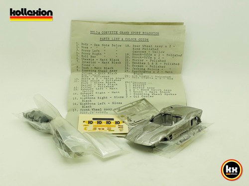 MARSH MODELS MM13A CORVETTE GS Roadster Ch 001 Penske n°10 Sebring 1966 ...