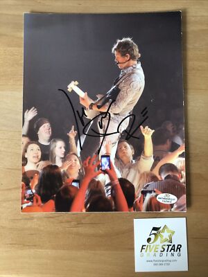 Joe Don Rooney Rascal Flatts Hand Signed 8x10 Photo Autographed COA | eBay