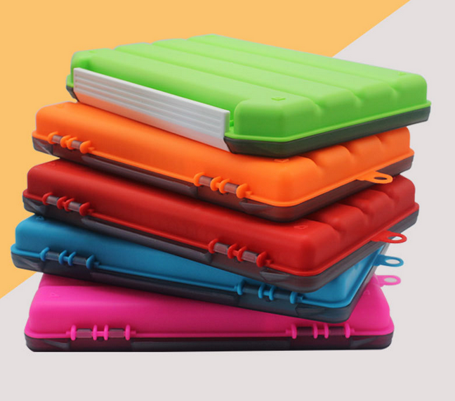 1* Fishing Tackle Boxes Waterproof Lures Hooks Sinkers Swivels Storage ...