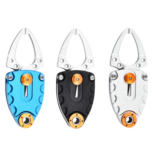 Fishing Gripper Angling Lock Tackle Tool Metal Fish Control Clamp Claw ...