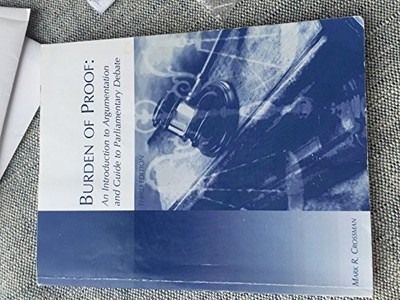 Burden of Proof: An Introduction to ..., Crossman, Mark 9780759363915| eBay