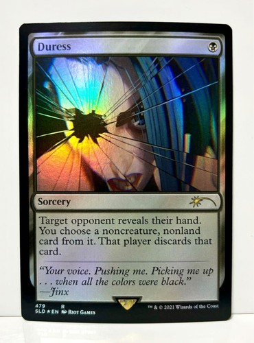 MTG Foil Forced/Duress Secret Lair X Arcane English Card, Used | eBay