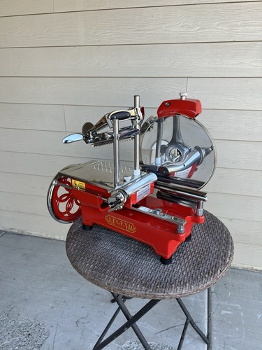 Legend 300 Commercial Made In Italy Hand-Crank Meat Slicer Restaurant ...