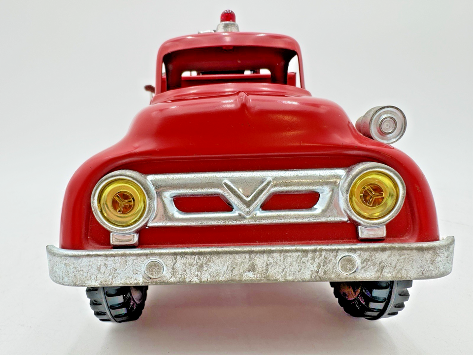 Vintage 56' Tonka Toys #900-6 Tonka Fire Dept Set w/OG Box Pressed ...