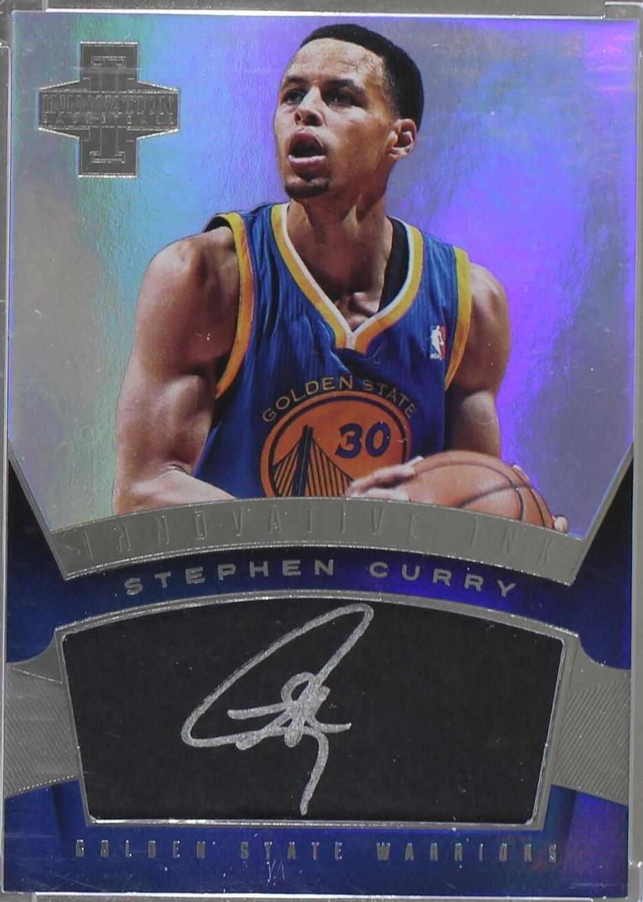 2012-13 Panini Innovation - Innovative Ink Stephen Curry #14 (AU) for ...