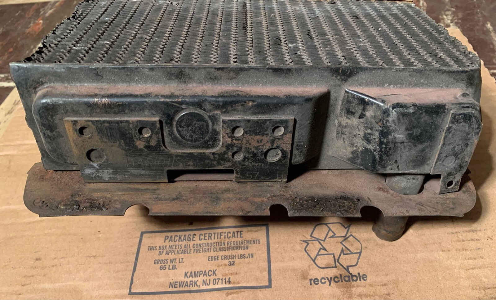 1957 CHEVY DELUXE HEATER CORE HARRISON ORIGINAL | eBay