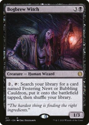 MTG Jumpstart R Bogbrew Witch #211 | eBay