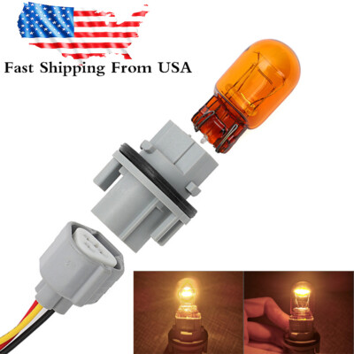 For Toyota 4Runner RAV4 Tacoma Headlight Turn Signal Bulb Socket Set ...