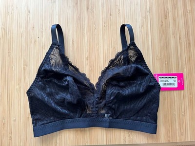 Curvy Kate Lace Daze Wirefree Bralette, Black, US 32H, UK 32FF, NEW ...