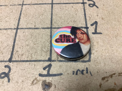 Vintage Original circa 1980's Pinback button: THE CURE | eBay
