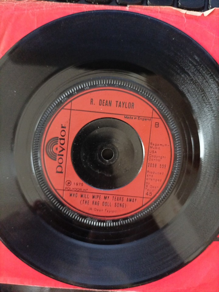 R. Dean Taylor Walkin' In The Sun Polydor UK 45 Rare Motown Northern ...