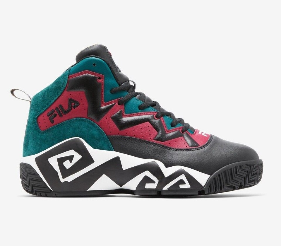 NEW FILA LIMITED EDITION JAMAL MASHBURN MB PURPLE TEAL BLACK BASKETBALL ...