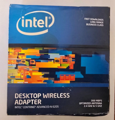 Genuine Intel Centrino Advanced-n 6205 Wifi 62205anhmw Mini Pci-e Half ...