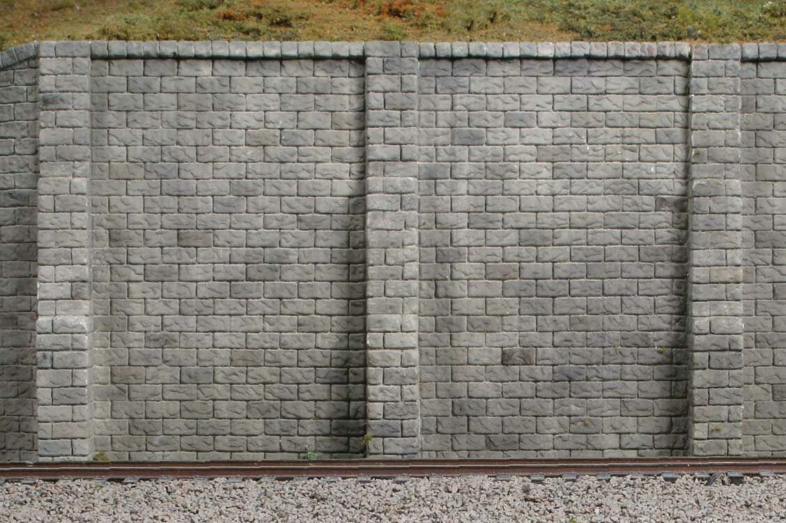 Monroe Models HO Retaining Wall Cut Stone pkg(2) 106 | eBay