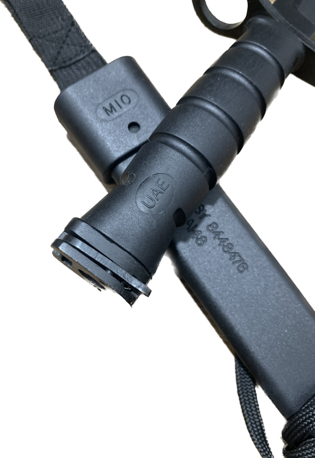 US M10 BAYONET W/REPRO SCABBARD NEW For Military Rifle 12" OA 6.5 ...