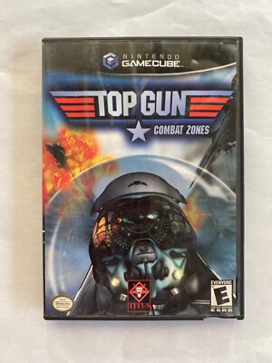 Top Gun: Combat Zones Nintendo GameCube Video Game With Manual & Box ...