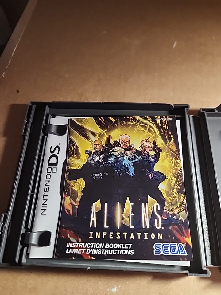 Aliens Infestation (Nintendo DS, 2011) Complete Free Shipping ...