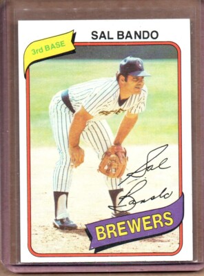 1980 TOPPS SAL BANDO #715 (NM/MT OR BETTER) CREASE FREE | eBay