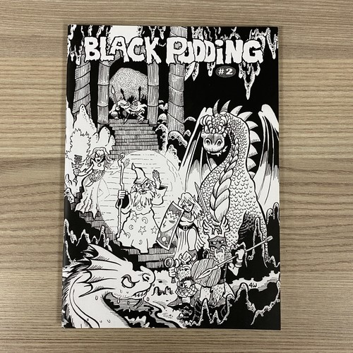 BLACK PUDDING #2 TWO RANDOM ORDER CREATIONS ROLEPLAY BOOK RPG RULES ...