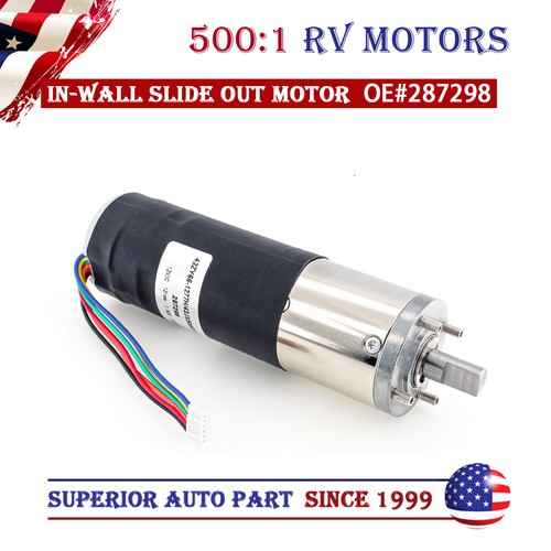 Lippert Components 287298 LCI 12VDC IN-WALL SLIDE OUT Motor 500:1 ...