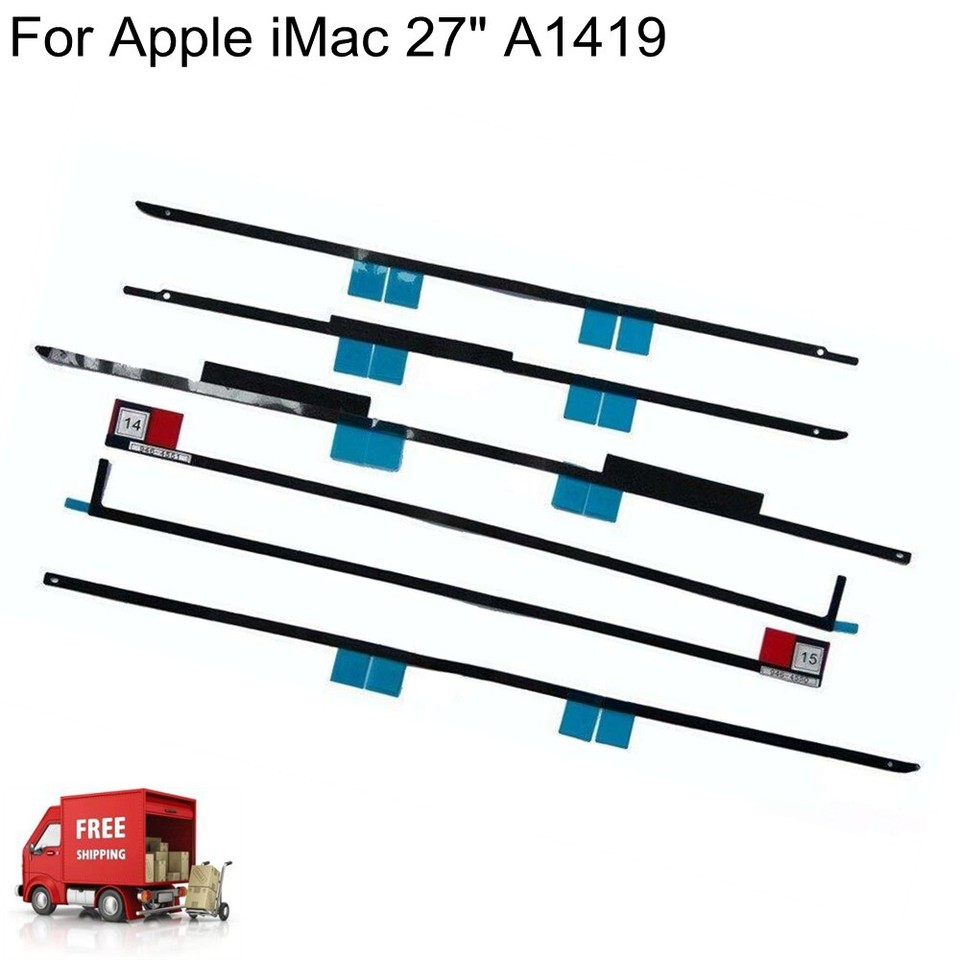 New Apple iMac 27" A1419 LCD Screen Adhesive Strip Sticker Tape Kit ...