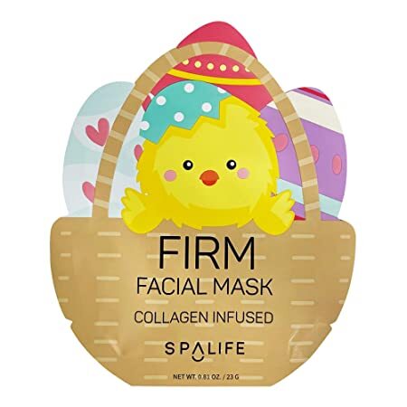 SpaLife Easter Spring Chicks, Bunnies, & Eggs Holiday Facial Mask, Firm ...