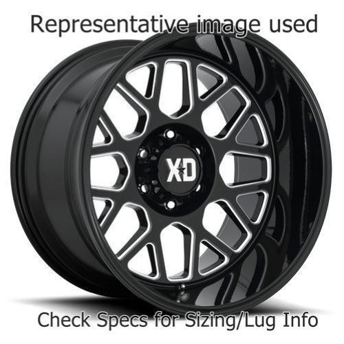 XD XD84929068300 Wheel Rim Gloss Black Milled Finish 20x9 Size Each NEW ...