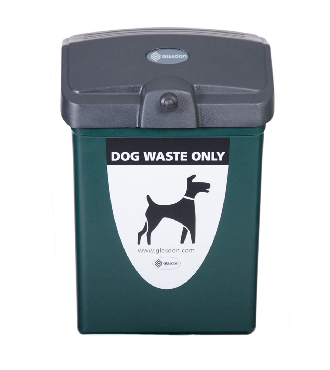 Glasdon Fido 25 L Dog Waste Bin with Graphics - Wall Mounted - Hygienic ...