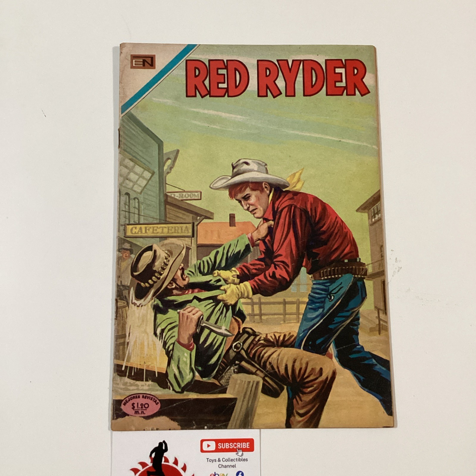 1969 SPANISH MEXICAN COMICS RED RYDER #215 WESTERN EDITORA NOVARO COMIC ...