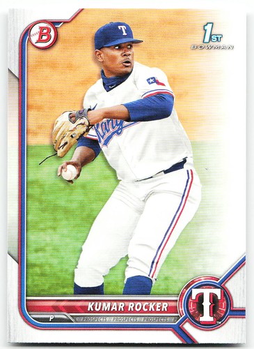 🔥 2022 Bowman Draft #BD-164 Kumar Rocker | eBay
