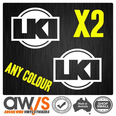 Loosekid Industries Sticker Decal Banner LKI For Motocross Car SURF ...