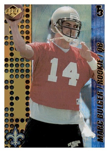 2000 Collectors Edge T3 Foil Marc Bulger #d /999 SP Rookie RC PWE Rams ...