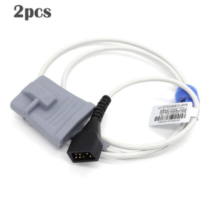 2pc Fit For Nonin Spo2 sensor 8500 PamSAT2500 Adult finger probe pulse ...